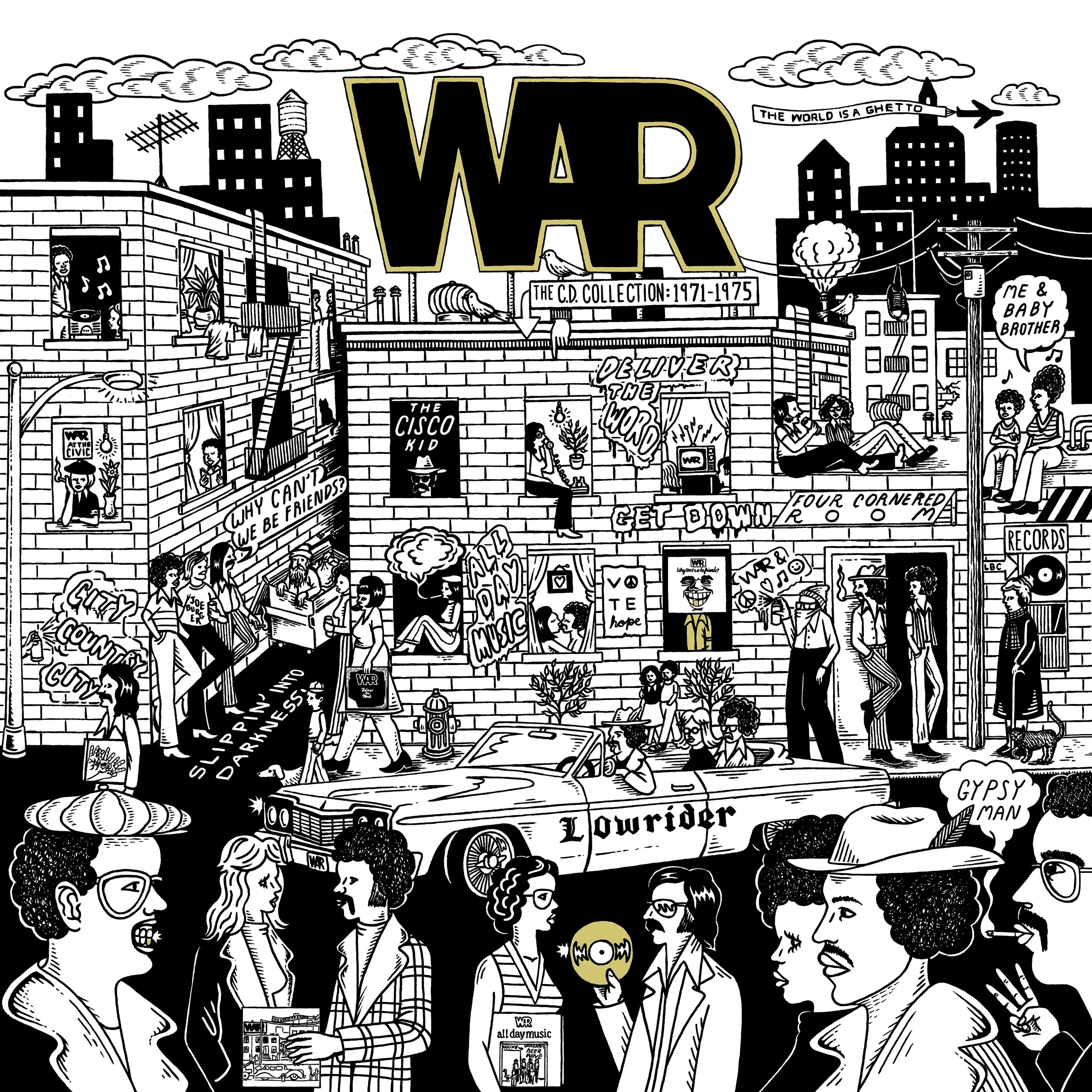 5CD - War - The CD Collection 1971-1975 – Encore Records Ltd