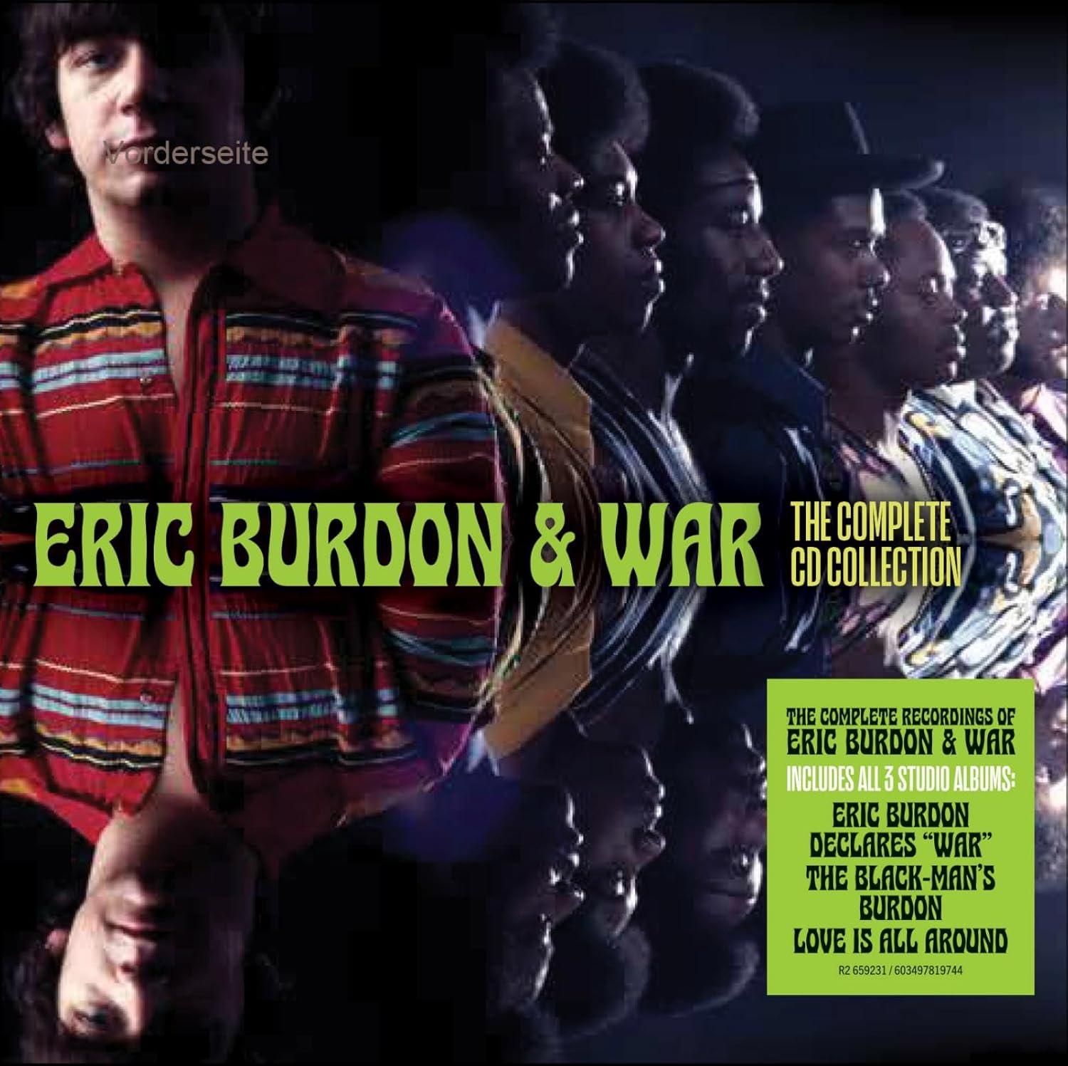 4CD - Eric Burden & War - The Complete CD Collection – Encore Records Ltd