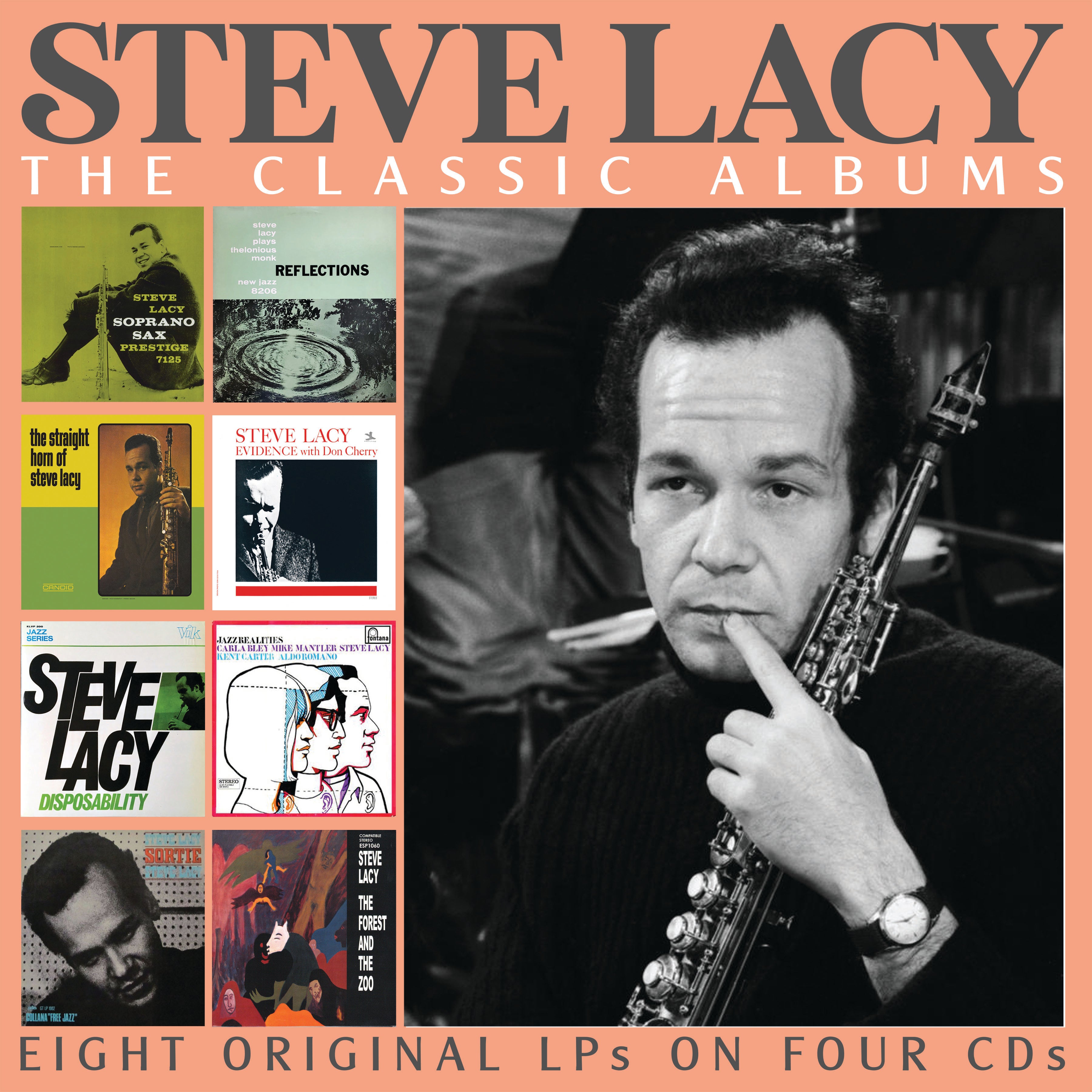 4CD - Steve Lacy - The Classic Albums – Encore Records Ltd