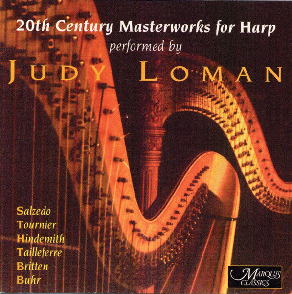 USED CD - Judy Loman – 20th Century Masterworks For Harp – Encore ...