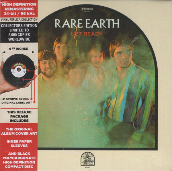 USED CD - Rare Earth – Get Ready – Encore Records Ltd