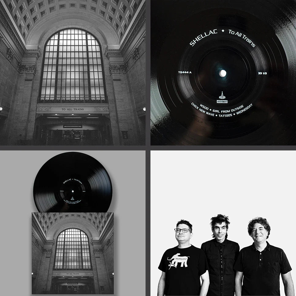LP - Shellac - To All Trains – Encore Records Ltd